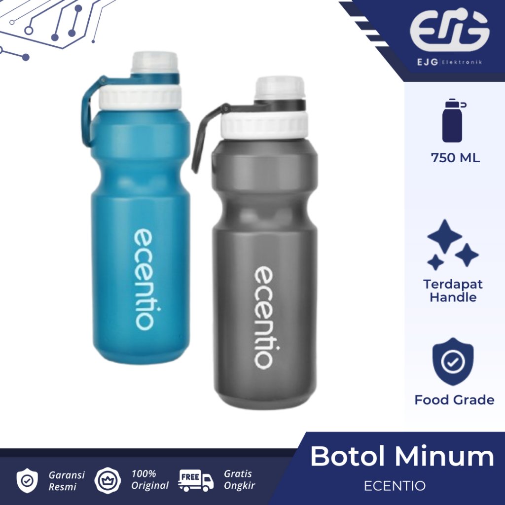 Ecentio Botol Air Sport 750ml Botol Minuman Olahraga / Botol Air ...